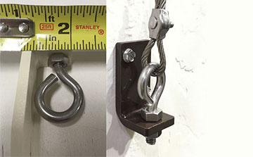 Indoor And Outdoor Shade Brackets - North Solar Screen