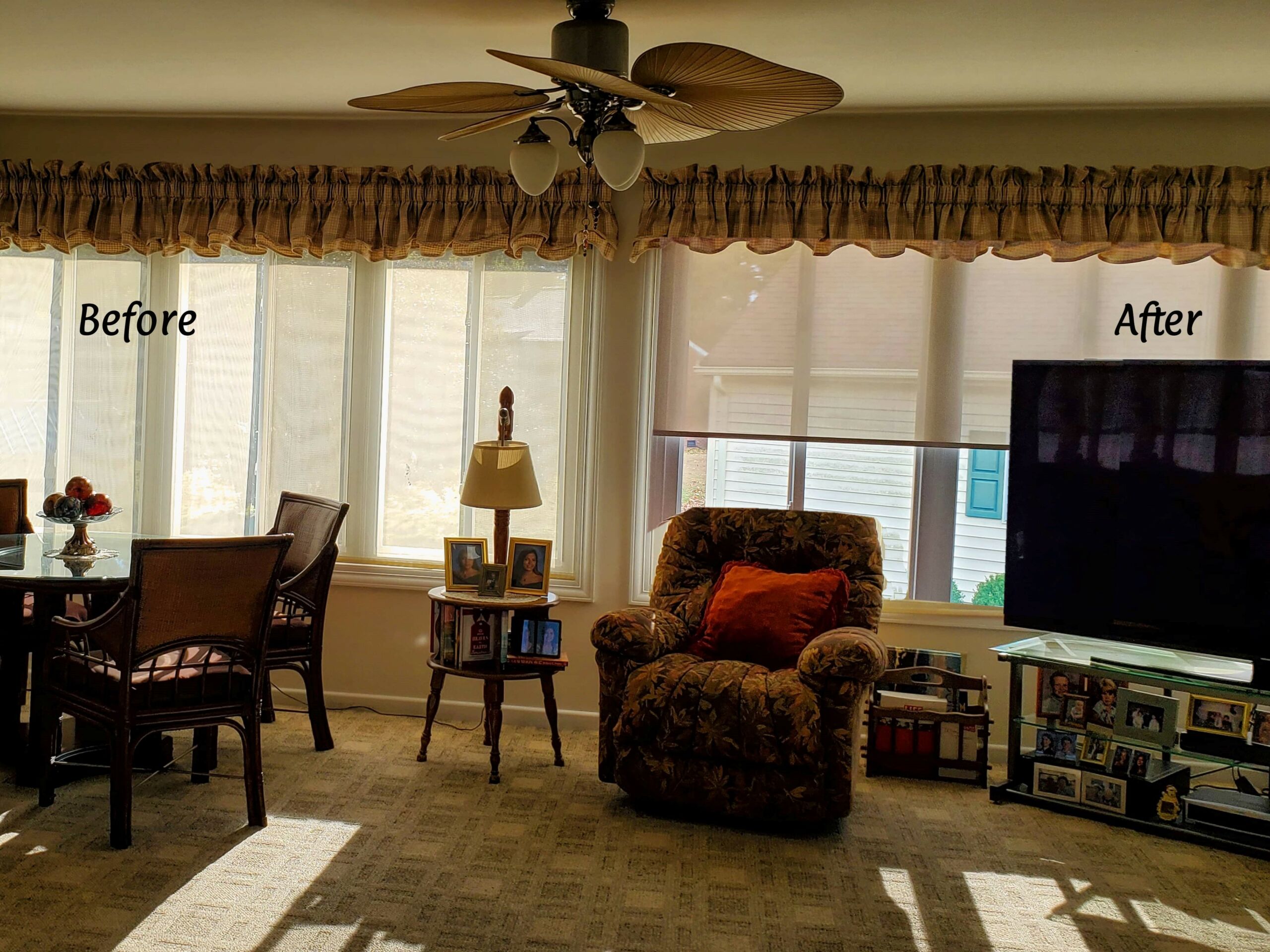 Maximum Transparency Indoor Solar Shades | North Solar Screen