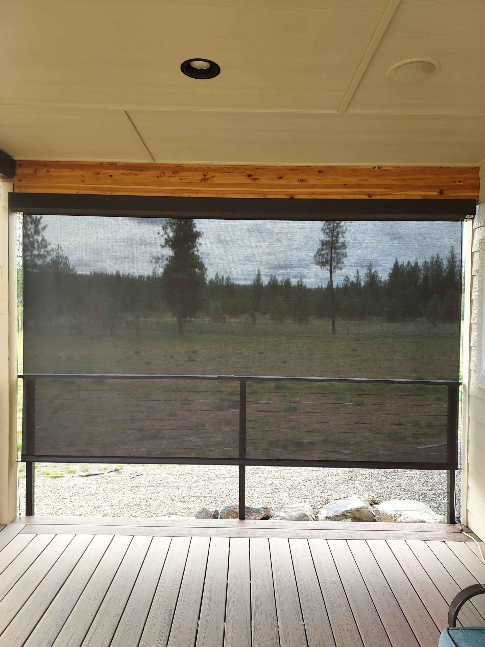 Large Heavy Duty Outdoor Solar Shades | North Solar Screen