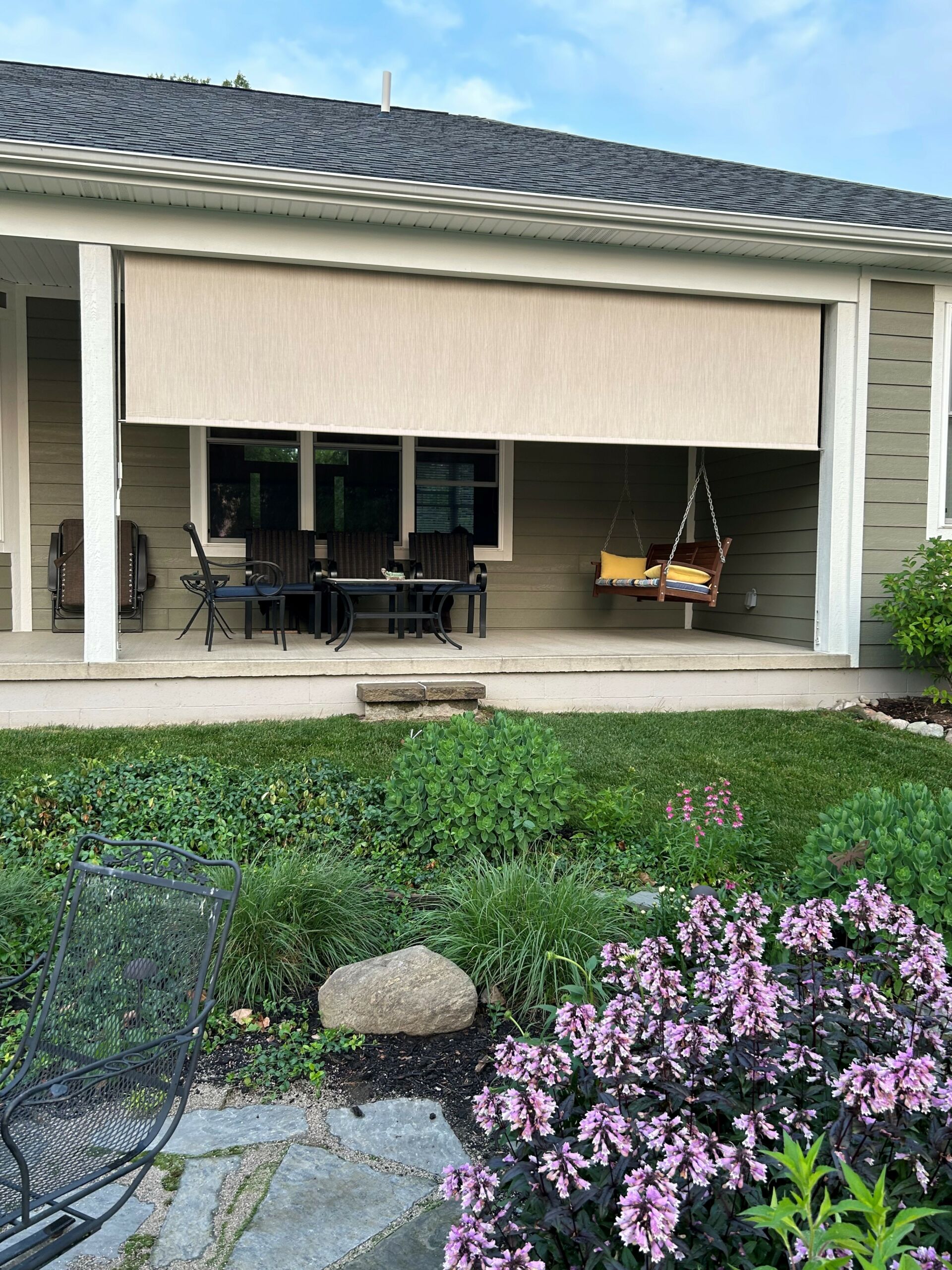 Large Heavy Duty Outdoor Solar Shades | North Solar Screen